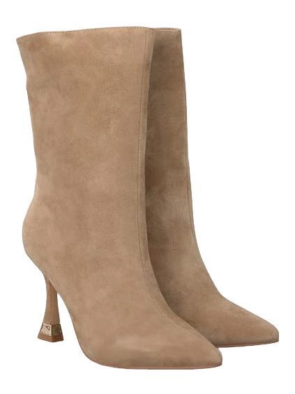 ALMA EN PENA Ankle Boot Metallic Detail - Camel
