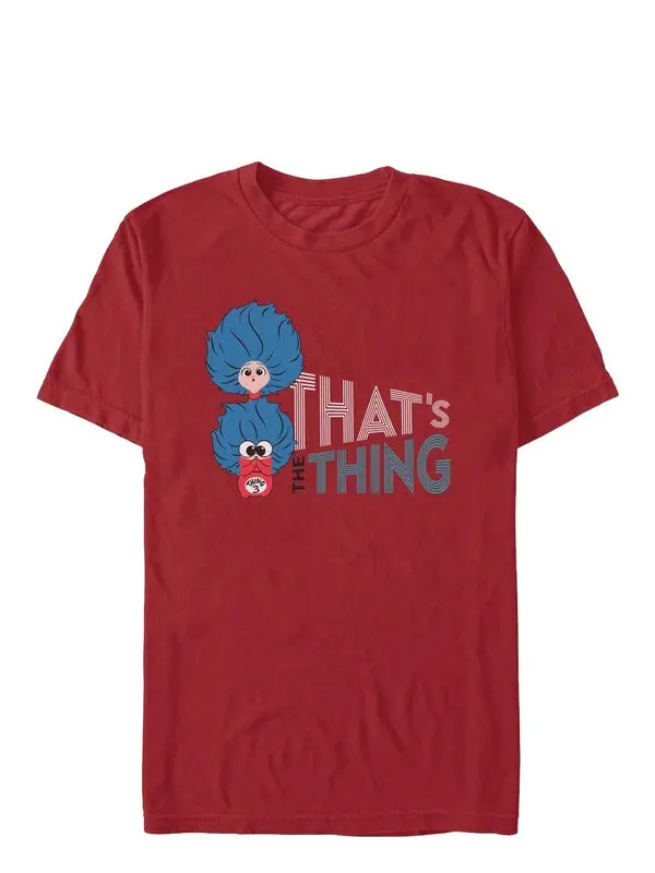 THE CAT IN THE HAT Thats The Thing Short Sleeve T-shirt - Cardinal