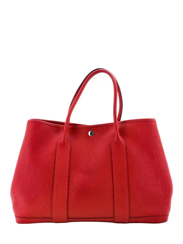 Hermès Garden Party Tote Leather 36 - Red
