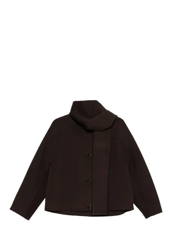 Max Mara Wool Short Coat - Multicolor