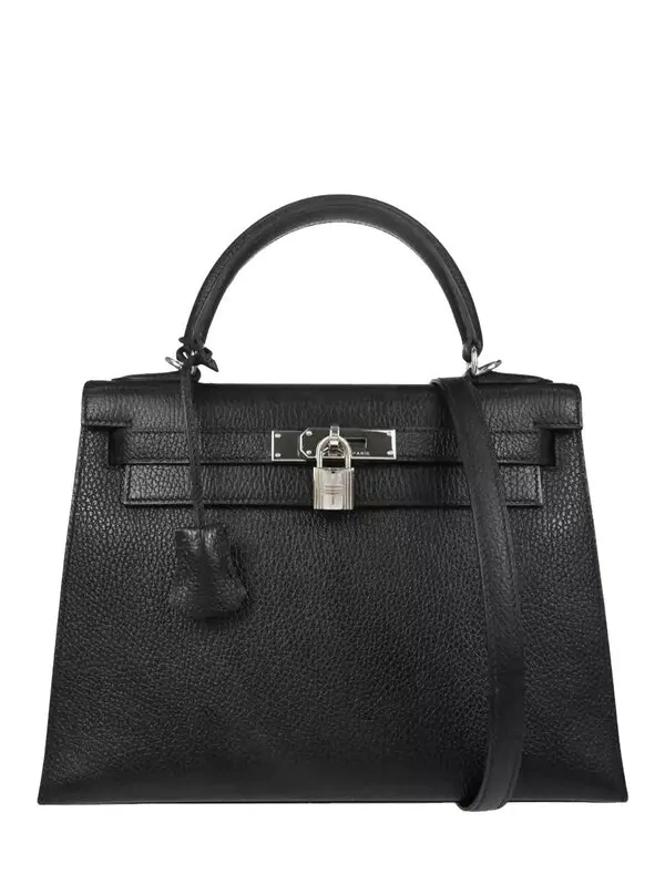 Hermès 2003 28 Kelly Sellier Handbag - Black