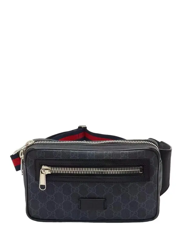 Gucci Gg Supreme Belt Bag - Black