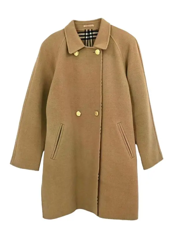 Burberry Double-breasted Coat - Neutrals