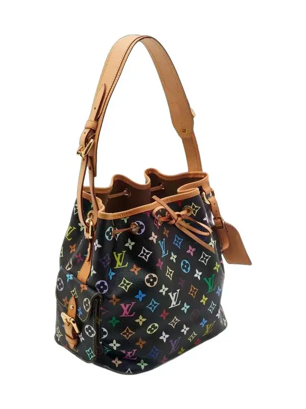 LOUIS VUITTON 2012 Petit Noé Bucket Bag - Black