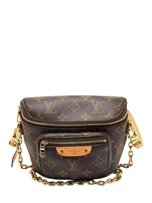 LOUIS VUITTON Mini Monogram Bumbag Belt Bag - Brown
