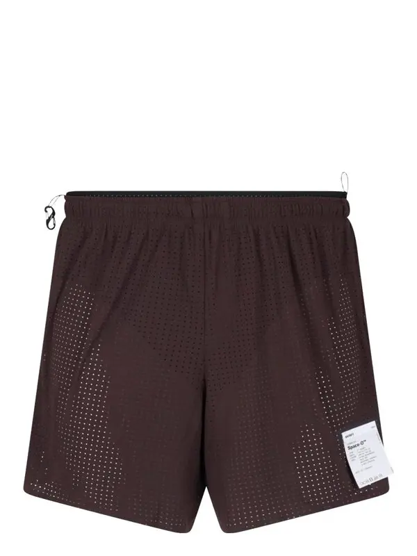 Satisfy Sports Shorts "space-o - Brown