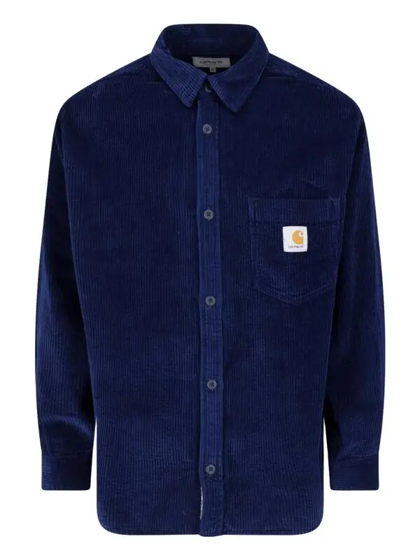 Carhartt Work In Progress Shirt "loyde - Blue