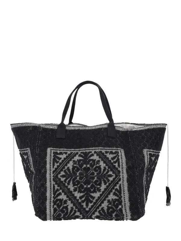 LE DAF Tote Bag "olbia - Black