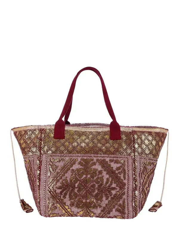 LE DAF Tote Bag "olbia - Red