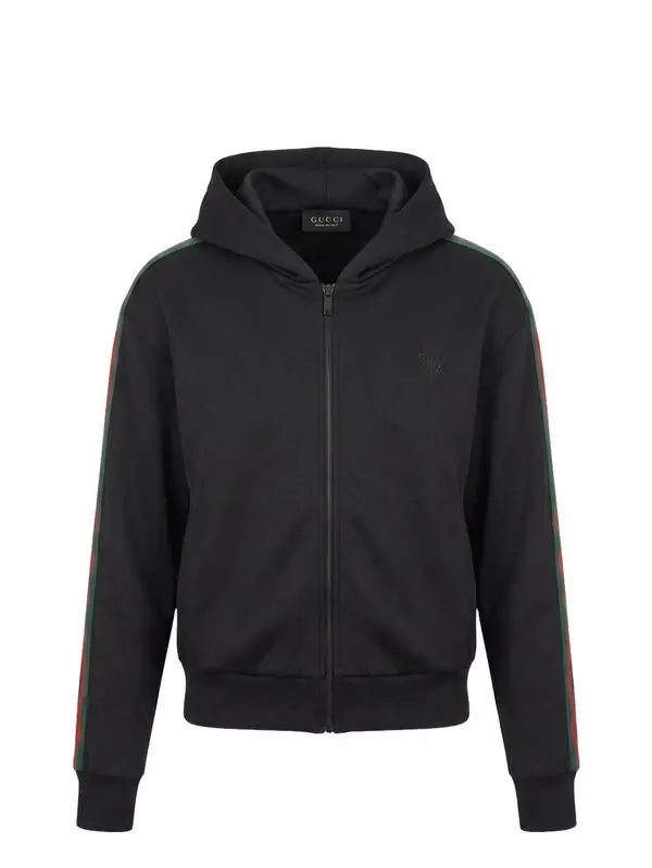 Gucci Cotton Zipped Hoodie - Multicolor