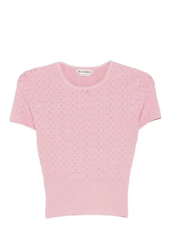 JW Anderson Logo Cotton T-shirt - Multicolor
