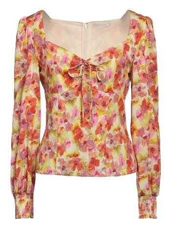 Guess Top Size Viscose, Elastane - Red