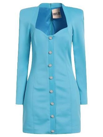 ANIYE BY Mini Dress Size Polyester, Elastane - Turquoise