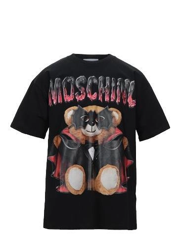 Moschino T-shirt Size Cotton - Black