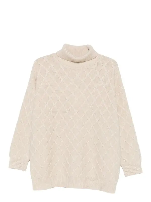 Max Mara Wool And Cashmere Sweater - Multicolor