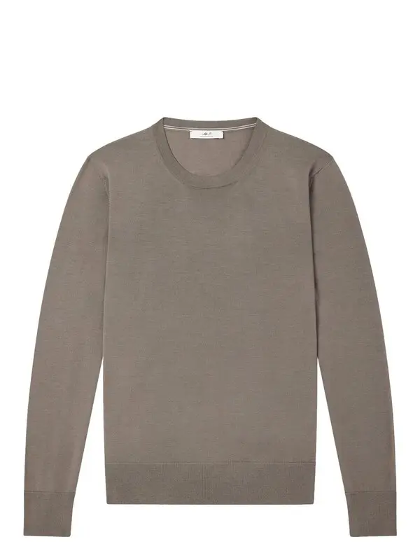 Mr P. Wool Sweater - Brown