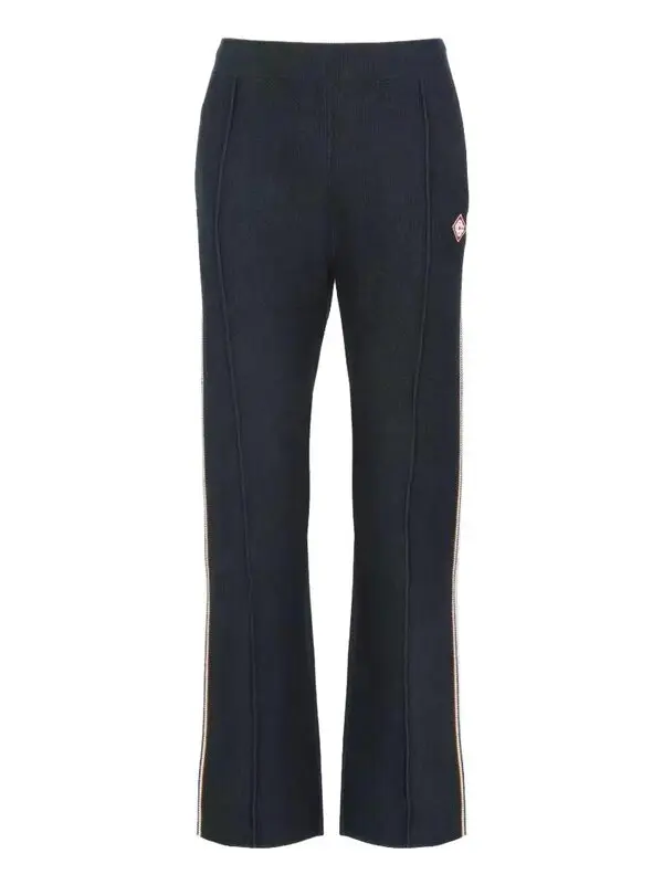 Casablanca Café Culture Side-stripe Track Pants - Blue