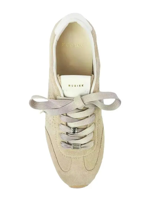 NUBIKK Billy Lou Suede Sneakers - Neutrals
