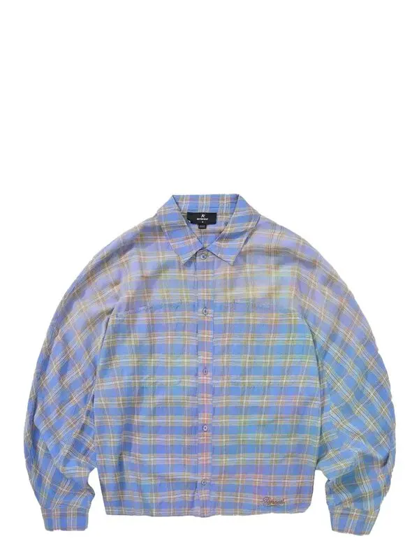 REPRESENT Santa Monica Check Shirt - Blue