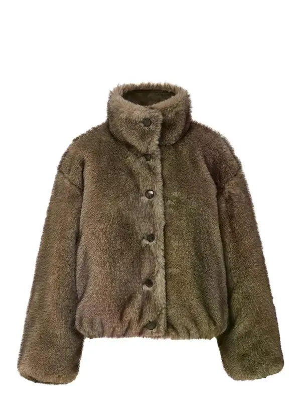 Veronica Beard Varell Reversible Jacket - Green