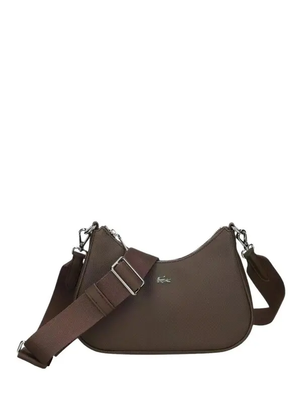 Lacoste Daily City Shoulder Bag - Brown