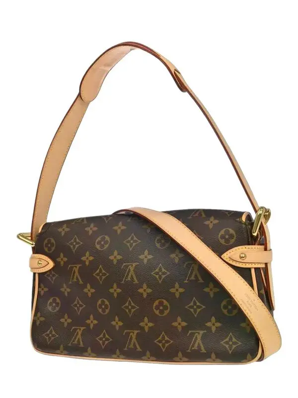 LOUIS VUITTON 2007 Hudson Pm Monogram Shoulder Bag - Brown