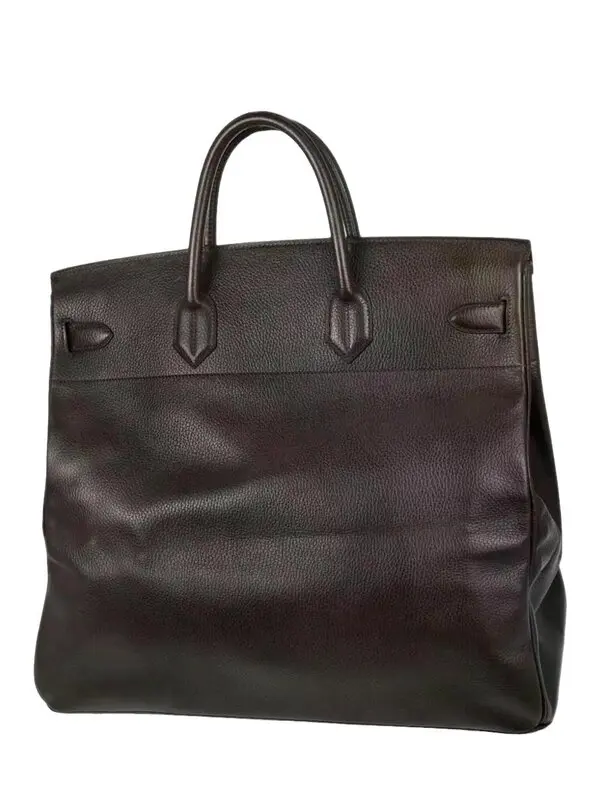 Hermès 1988 45 Haut À Courroies Tote Bag - Brown