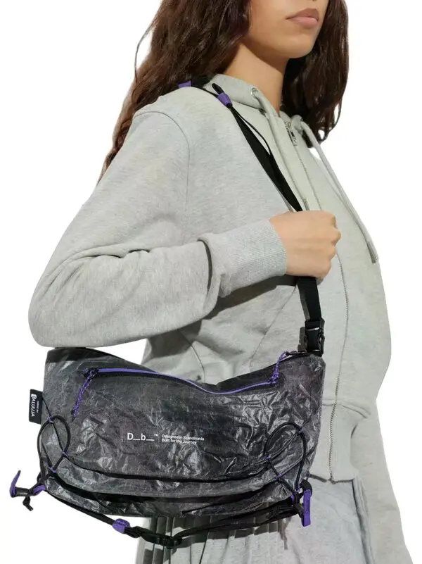 DB JOURNEY Weigh Lighter Zip-fastening Shoulder Bag - Grey