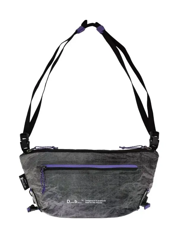 DB JOURNEY Weigh Lighter Zip-fastening Shoulder Bag - Grey