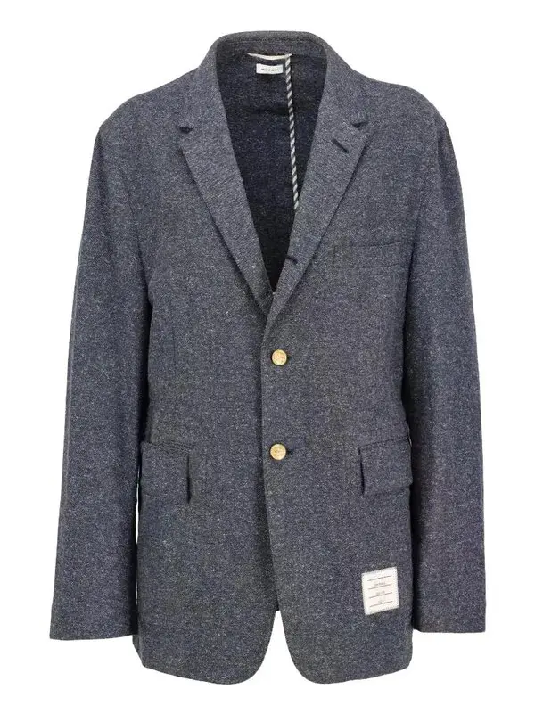 Thom Browne Notch-lapel Blazer - Grey