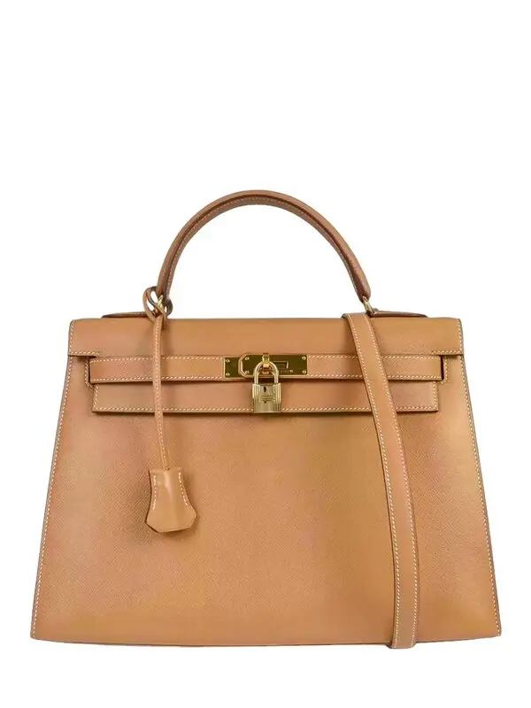 Hermès 1996 Kelly 32 Sellier Tote Bag - Neutrals