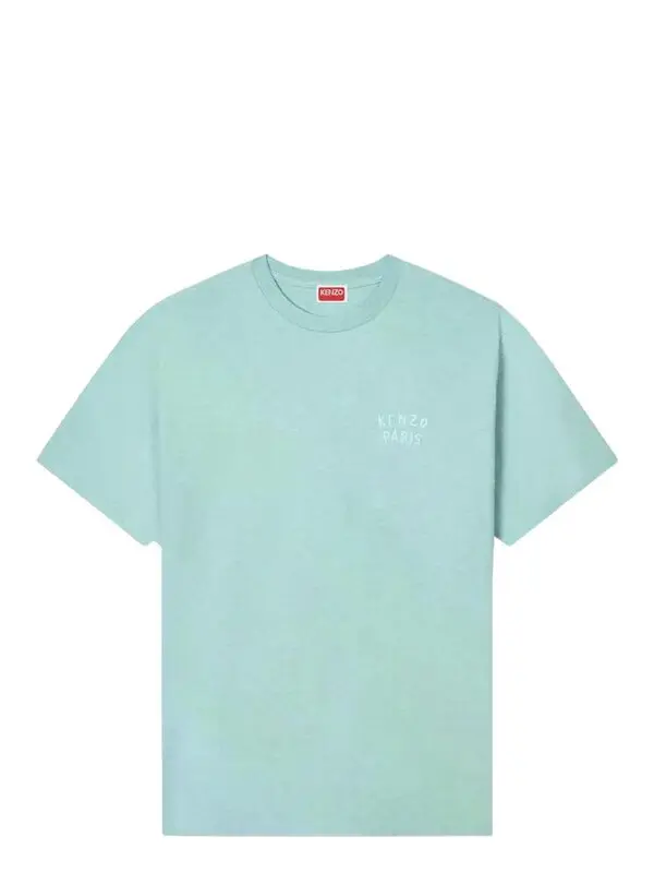 Kenzo Logo-print Boke Flower T-shirt - Blue