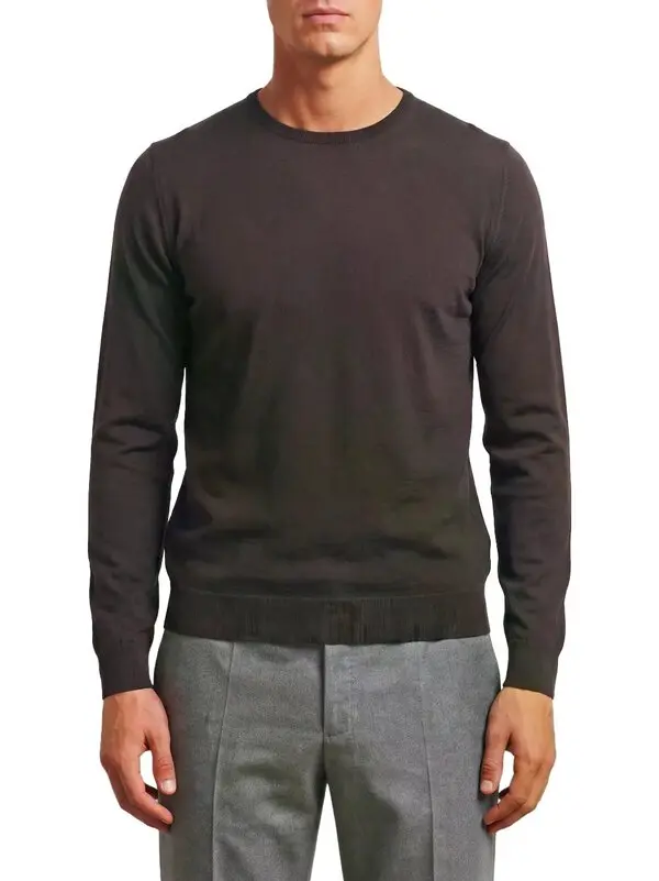 John Smedley Cherwell Fine-knit Sweater - Brown