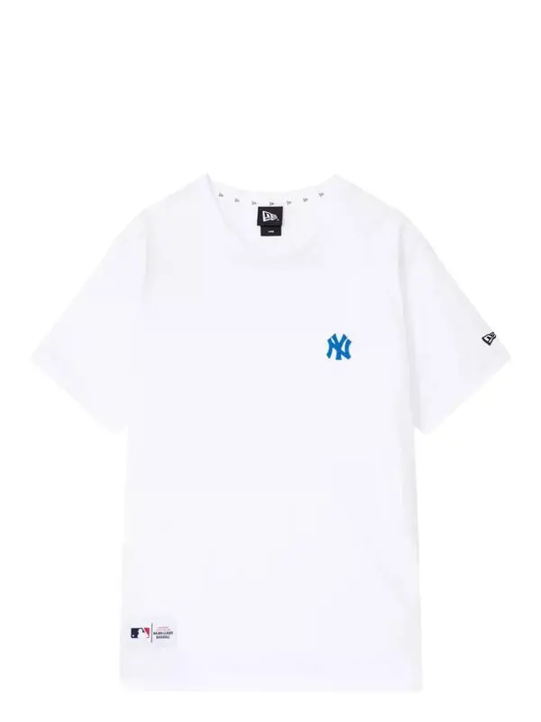 New Era Logo-embroidered T-shirt - White