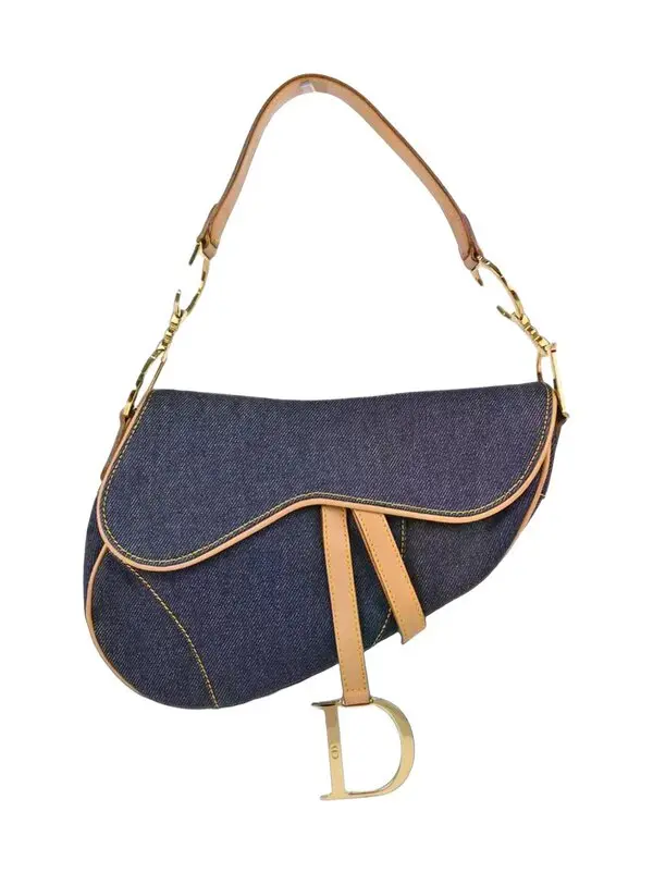 Dior Saddle Shoulder Bag - Blue