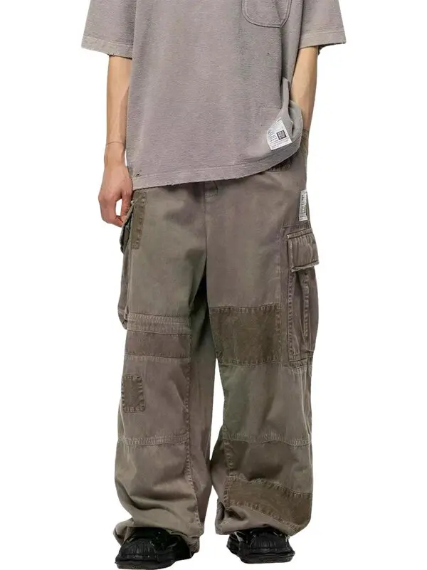 Mihara Yasuhiro Repair Cargo Pants - Grey