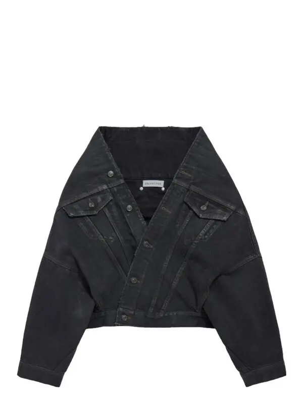 Balenciaga Wrap Jacket - Black