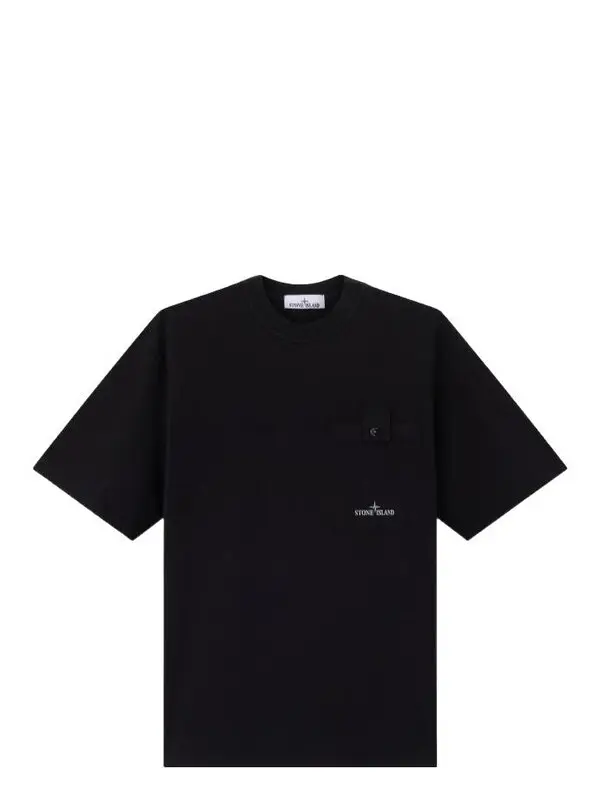 Stone Island Pocket Logo T-shirt - Black