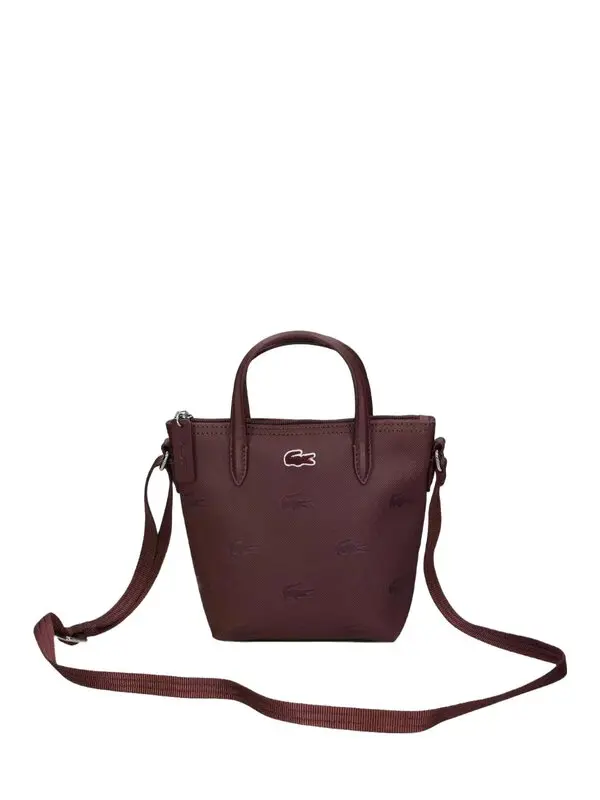 Lacoste Mini Zipped Tote - Red