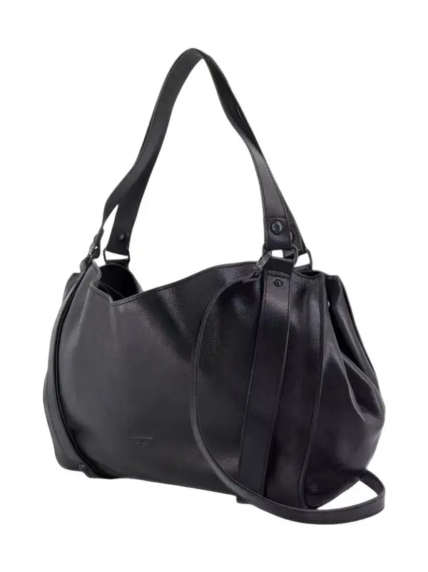 DIESEL® D-one Leather Tote Bag - Black