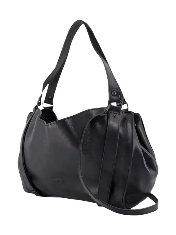 DIESEL® D-one Leather Tote Bag - Black