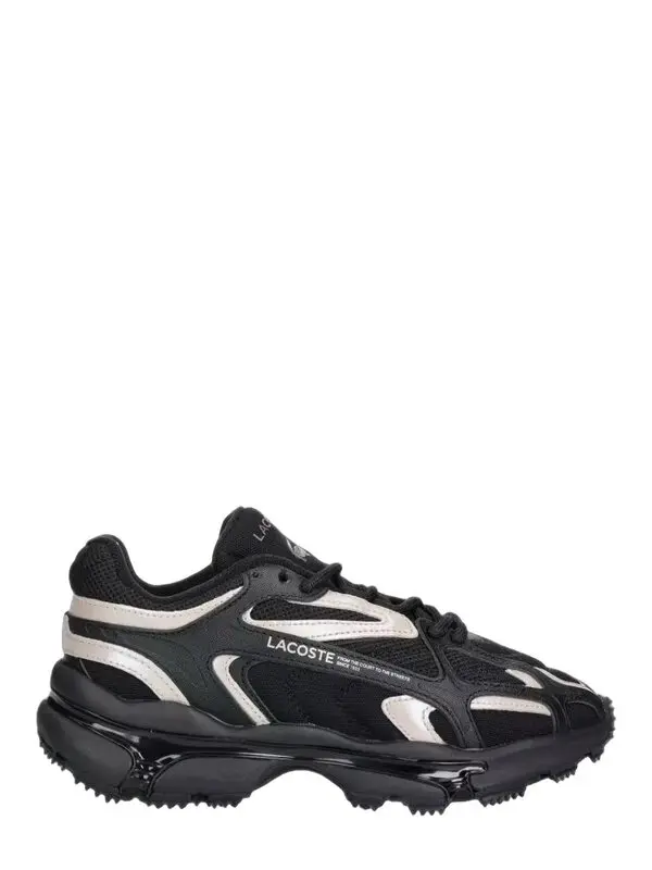 Lacoste Panelled Mesh Sneakers - Black