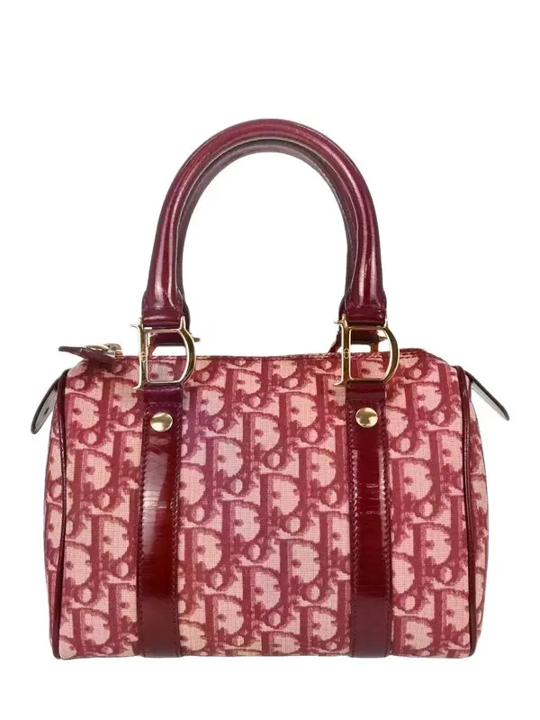 Dior Trotter Monogram Shoulder Bag - Red