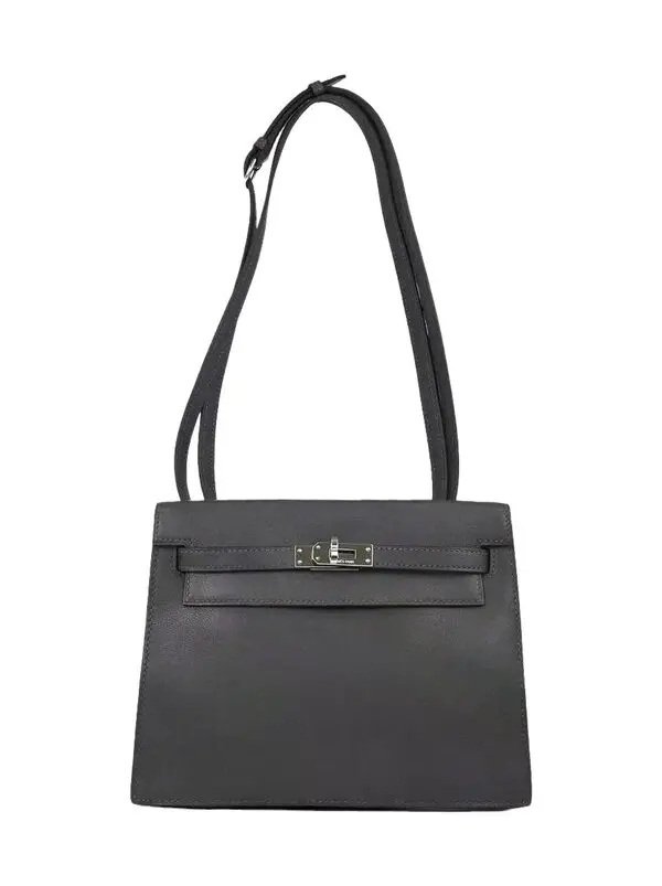 Hermès Kelly Danse Leather Shoulder Bag - Black