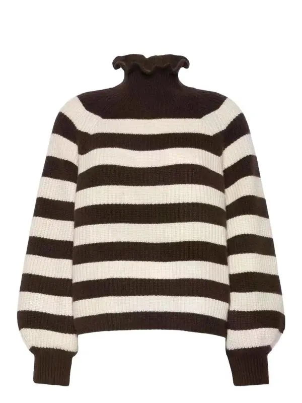 Max Mara Relaxed-cut Wool-and-cashmere Sweater Dark - Brown