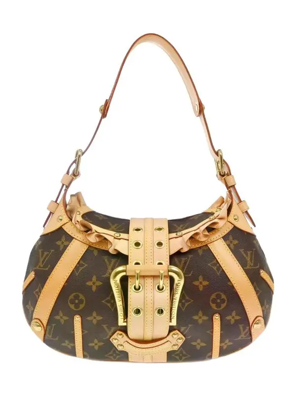 LOUIS VUITTON Monogram Leonor Shoulder Bag - Brown