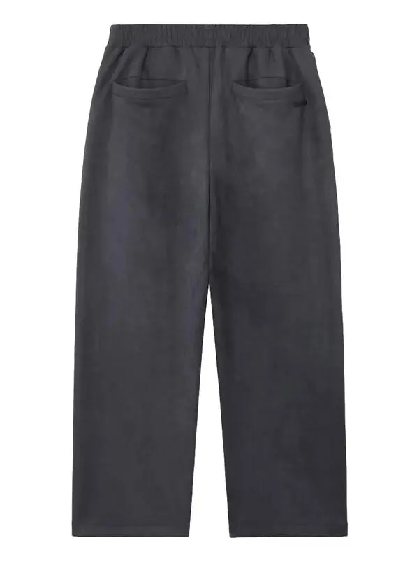 Izzue Elasticated-waist Panelled Trousers - Grey