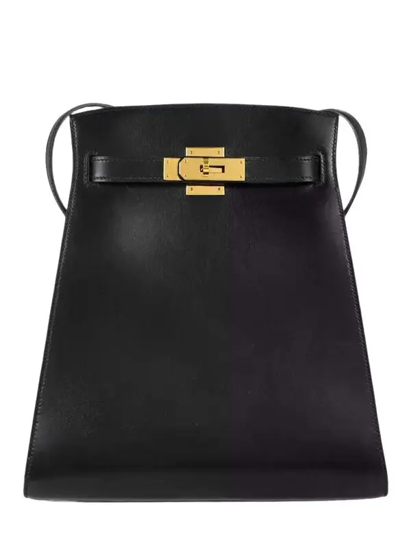 Hermès Mm Kelly Sport Shoulder Bag - Black