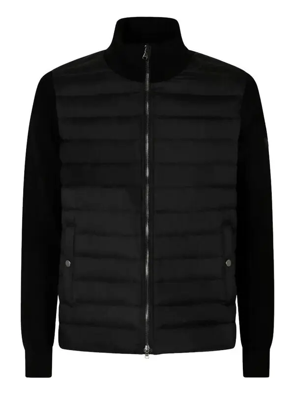 TATRAS Hender Padded-panel Knitted Jacket - Black