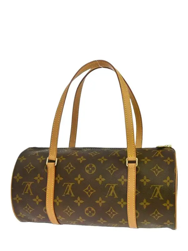 LOUIS VUITTON Monogram Papillon 30 Tote Bag - Brown